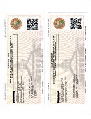 GC and MC Licenses | PDF