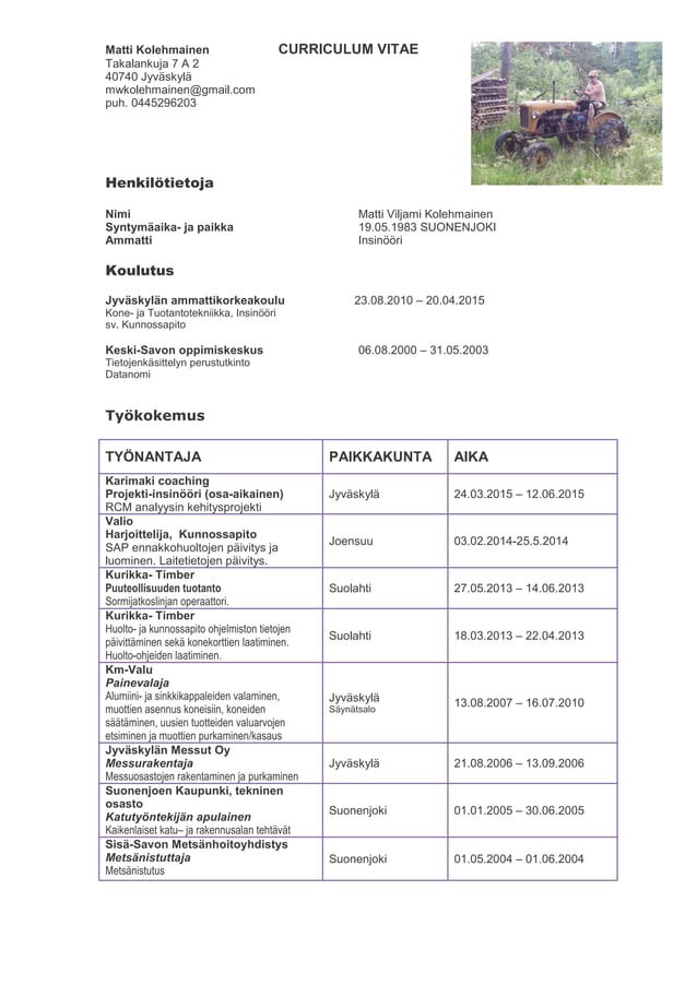 cv_matti_kolehmainen_21_10_2015 | PDF