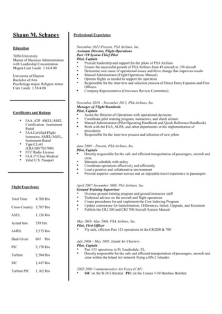 Shaun Schaney Resume | PDF