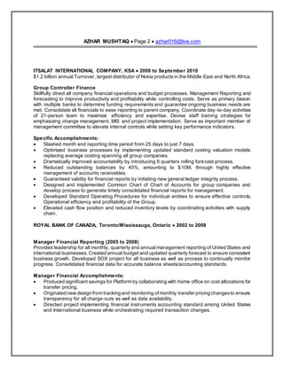 Resume Azhar Oct-16 | PDF