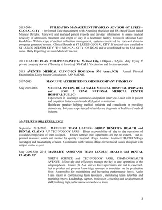 Physician CV-Kathlyn Therese Criste | DOC