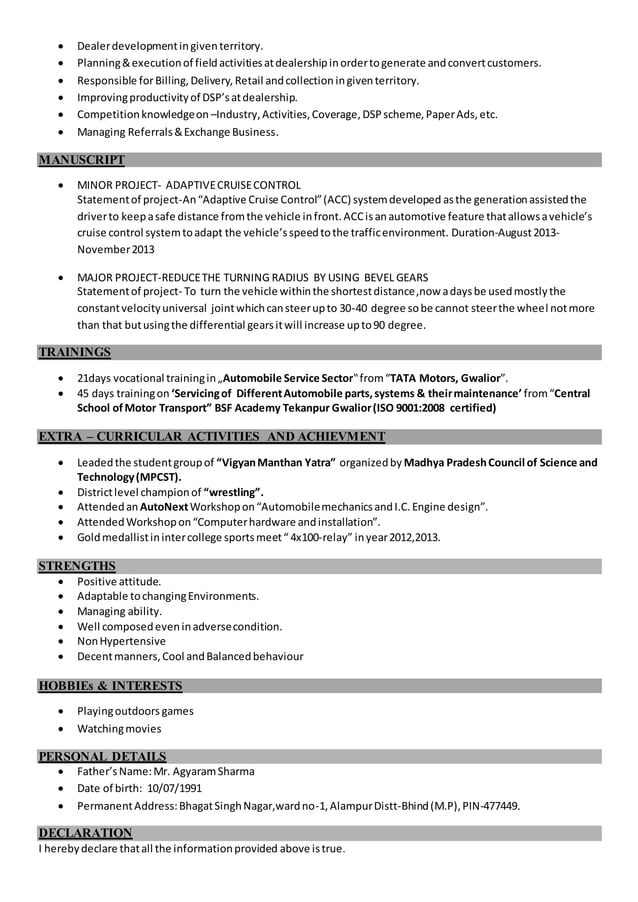 MAYANK RESUME . | DOCX | Careers