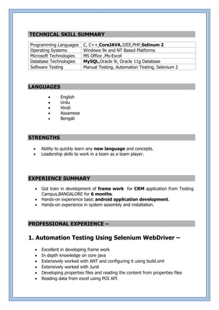ResumeSHEIKHwaliMASOOD | PDF