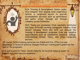 DCA slideshow | PPT