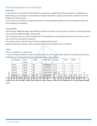 Oracle Compensation Management | PDF