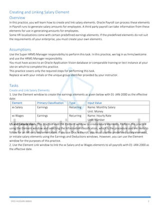 Oracle Compensation Management | PDF