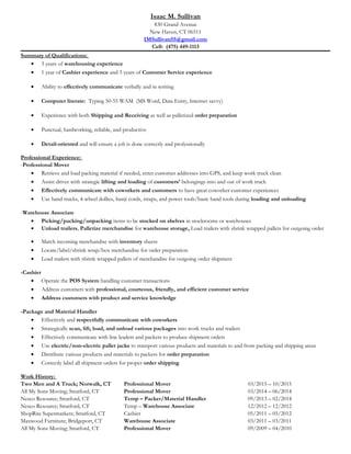 2016 Resume Update | PDF