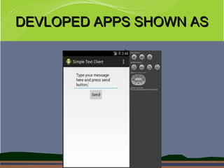 seminar on androide | PPT