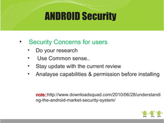 seminar on androide | PPT