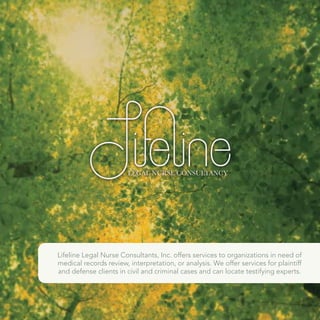 Lifeline Brochure | PDF