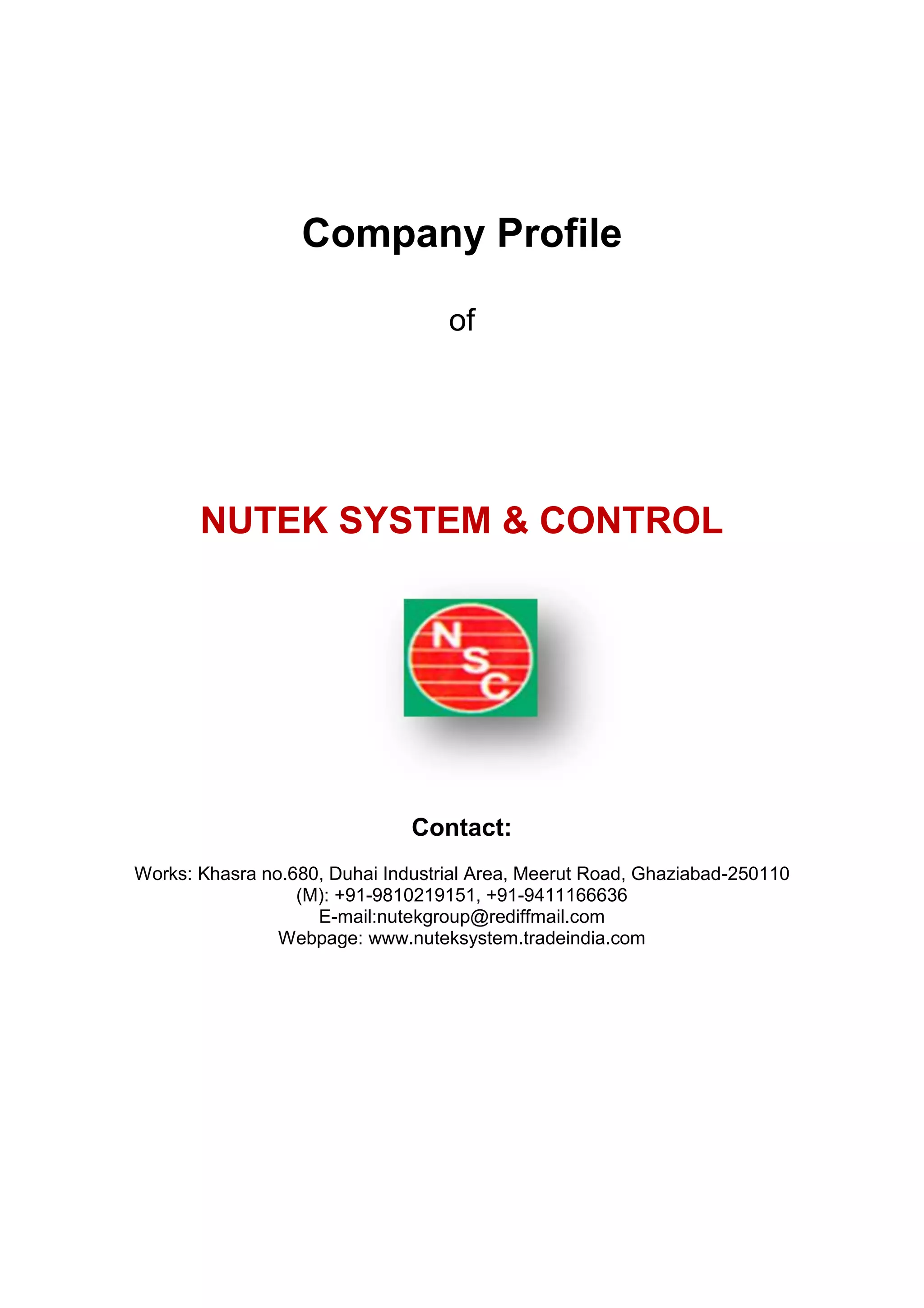 nutek_business_profile detailed | PDF