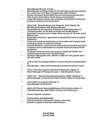 Ronald Mata Resume Word.docx2016Revised 6:16 copy | PDF