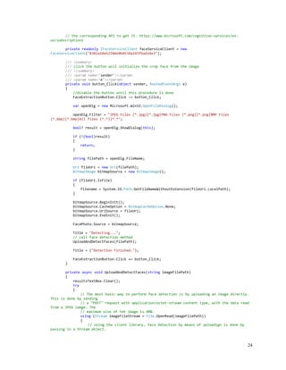 Microsoft_Congnition_API_Report | PDF