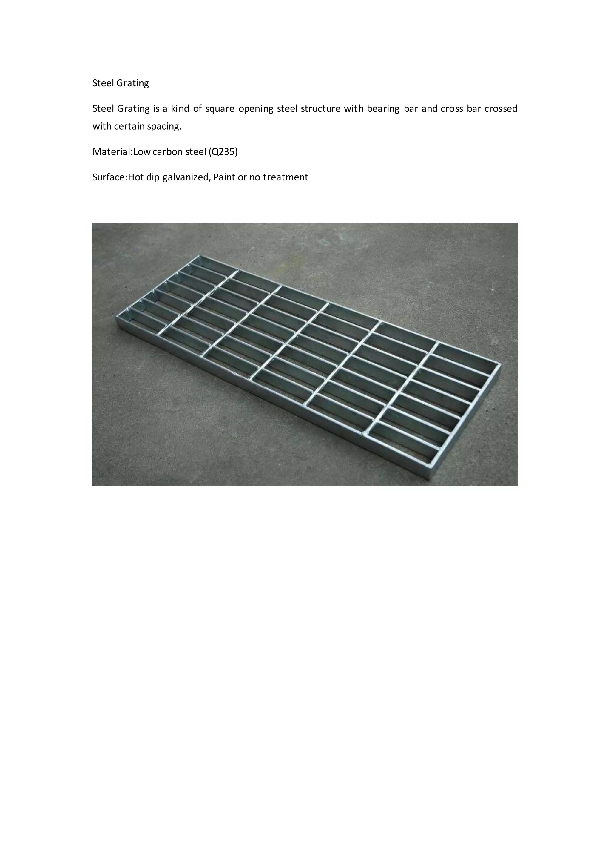 Steel Grating | DOCX
