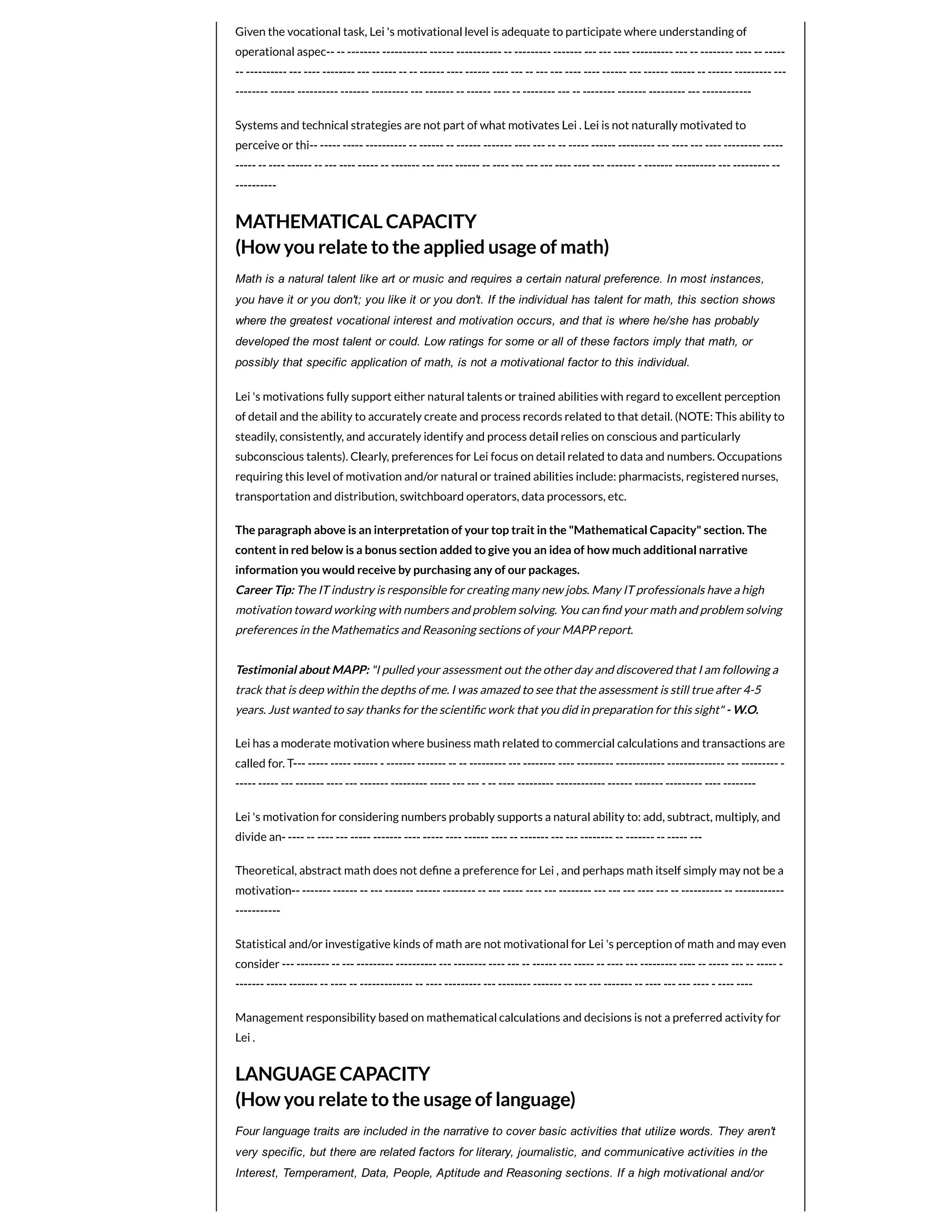 Career Assessment | PDF