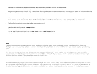 Preview of “Everyday Carry- buying i...losophy of preparedness” | PDF