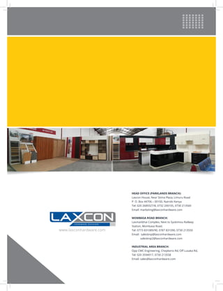 LAXCON COMPANY PROFILE | PDF