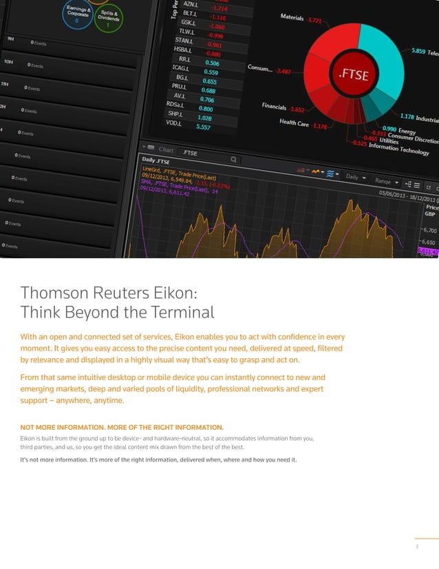 Eikon Overview | PDF