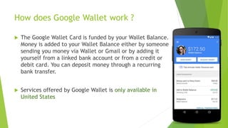 Google Wallet Presentation | PPTX