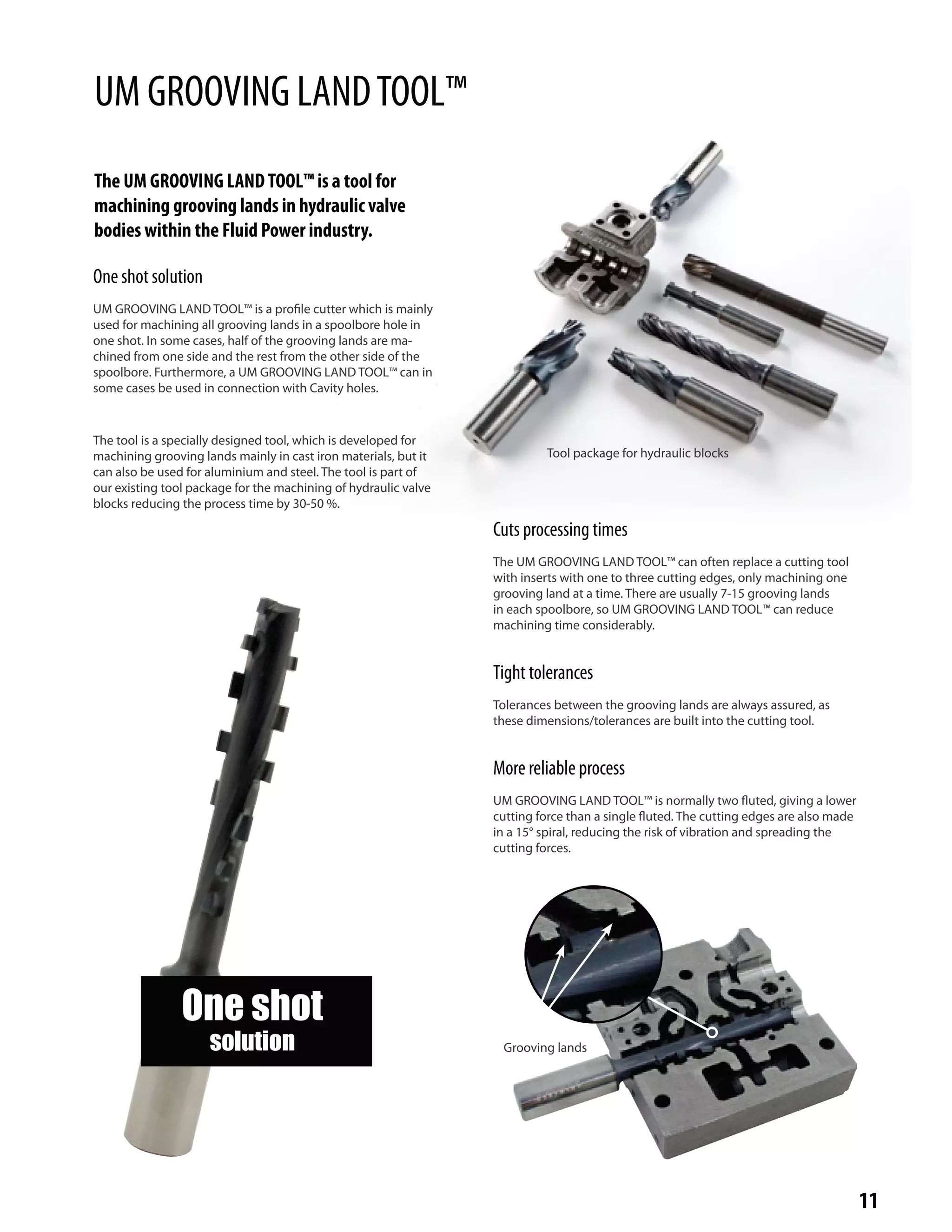 UM Grooving Land Tool | PDF