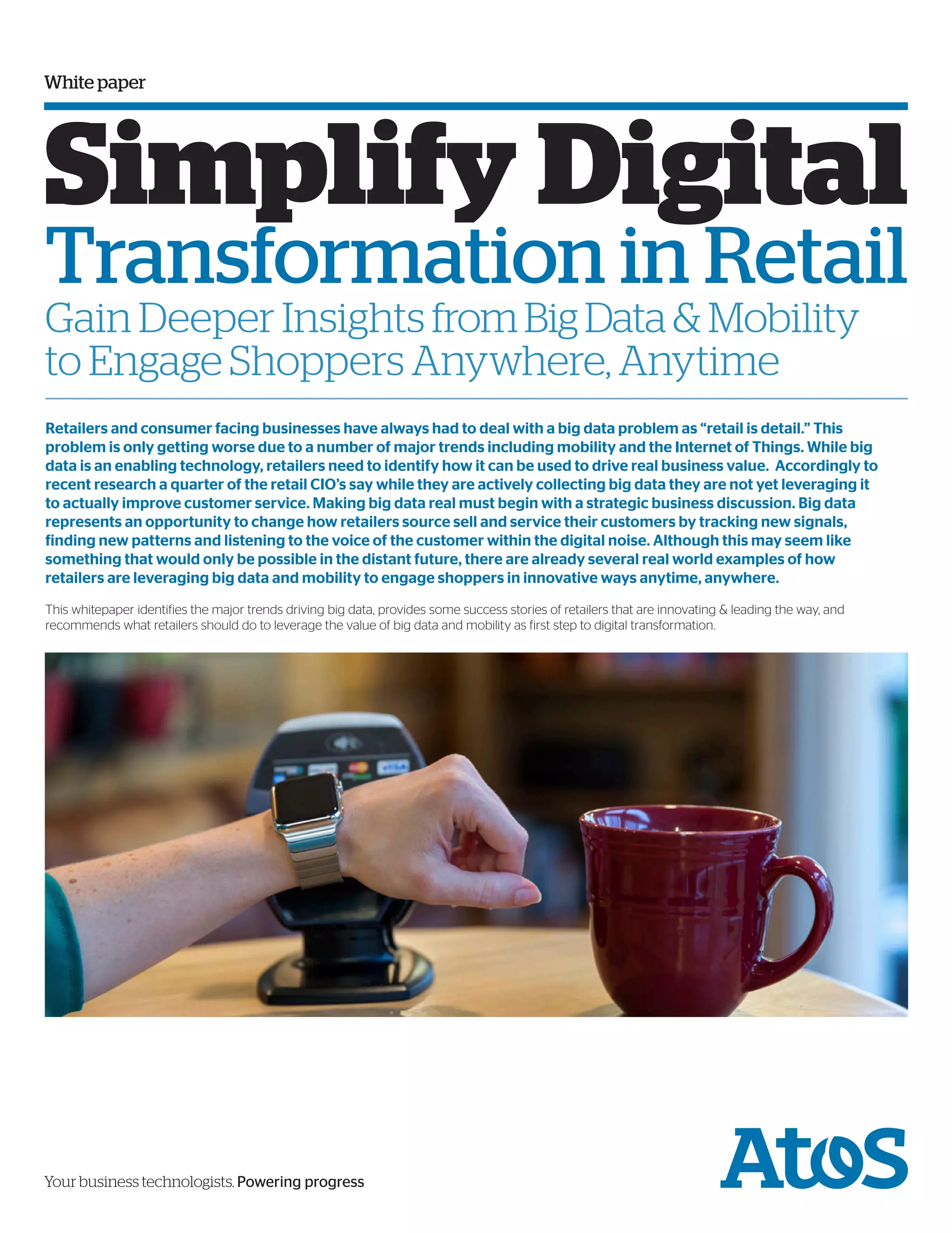 Atos SAP - Simplify Digital Transformation in Retail V01.00