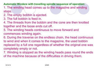Fabric manufacturing (Weaving preparation) | PPT