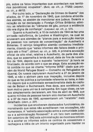 A fabula do holocausto arthur r. butz | PDF