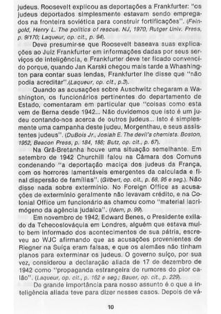 A fabula do holocausto arthur r. butz | PDF