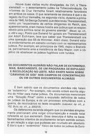 A fabula do holocausto arthur r. butz | PDF