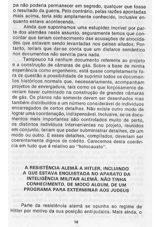 A fabula do holocausto arthur r. butz | PDF