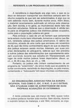 A fabula do holocausto arthur r. butz | PDF