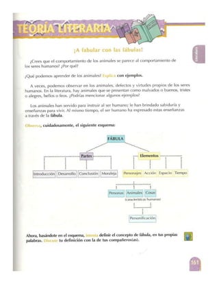 A fabular con las fábulas | DOCX