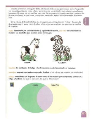 A fabular con las fábulas | DOCX