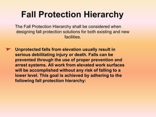 A fall protection | PPT