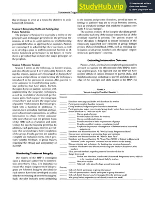 A Family-School Homework Intervention Program For Children With ...