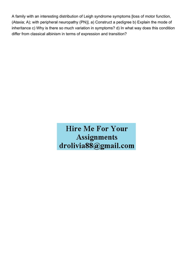 A family with an interesting distribution of Leigh syndrome .pdf