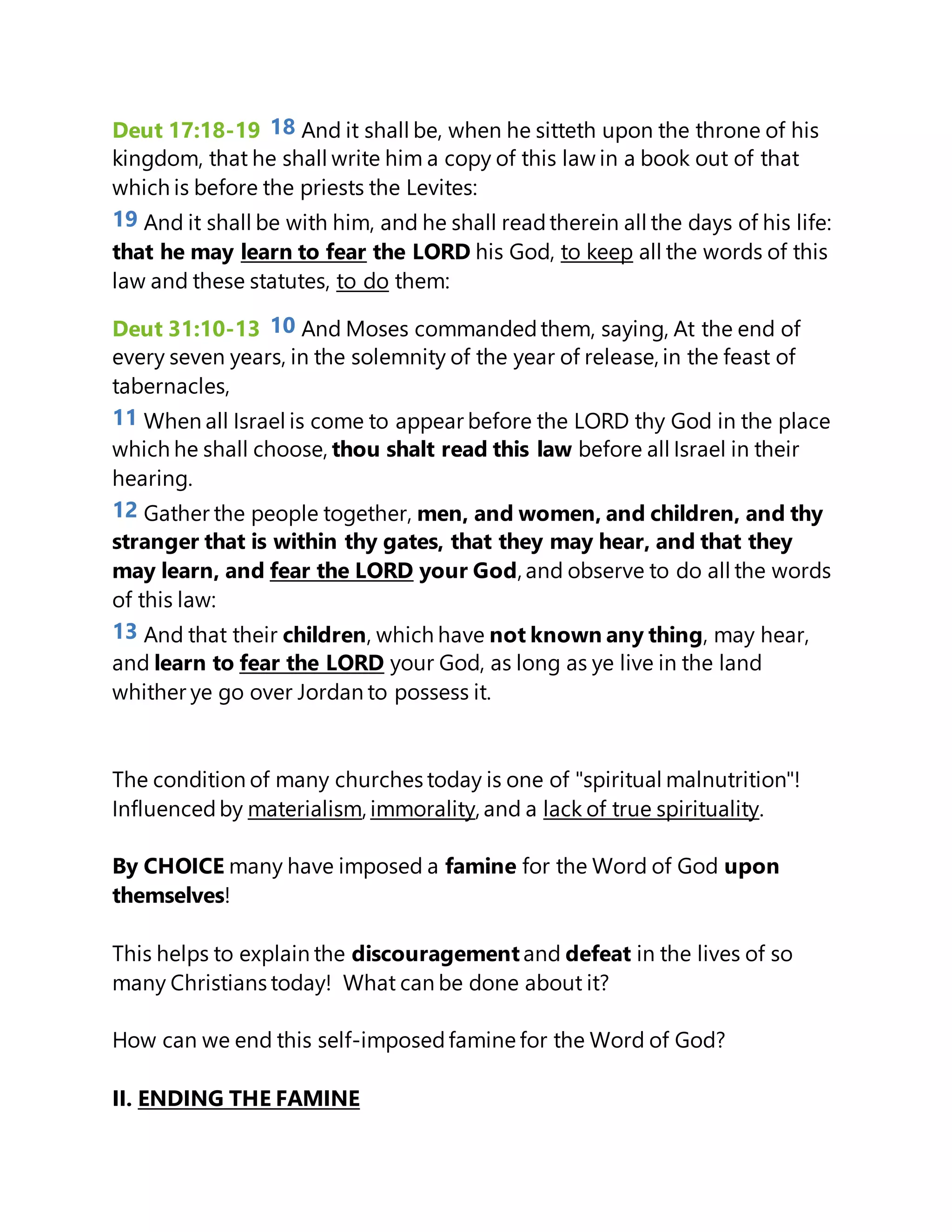 A Famine for the Word | DOCX