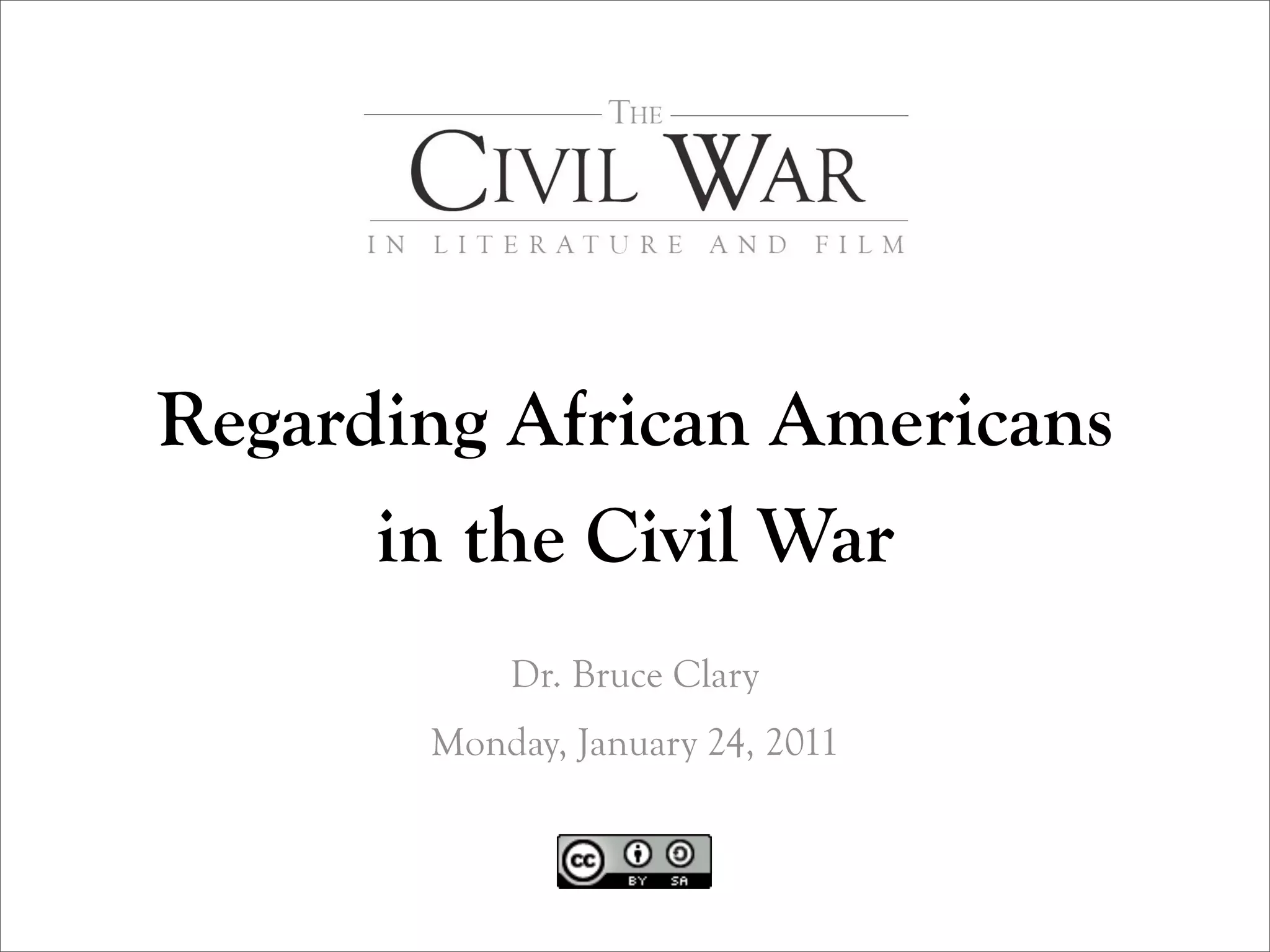 African Americans in the Civil War | PPT