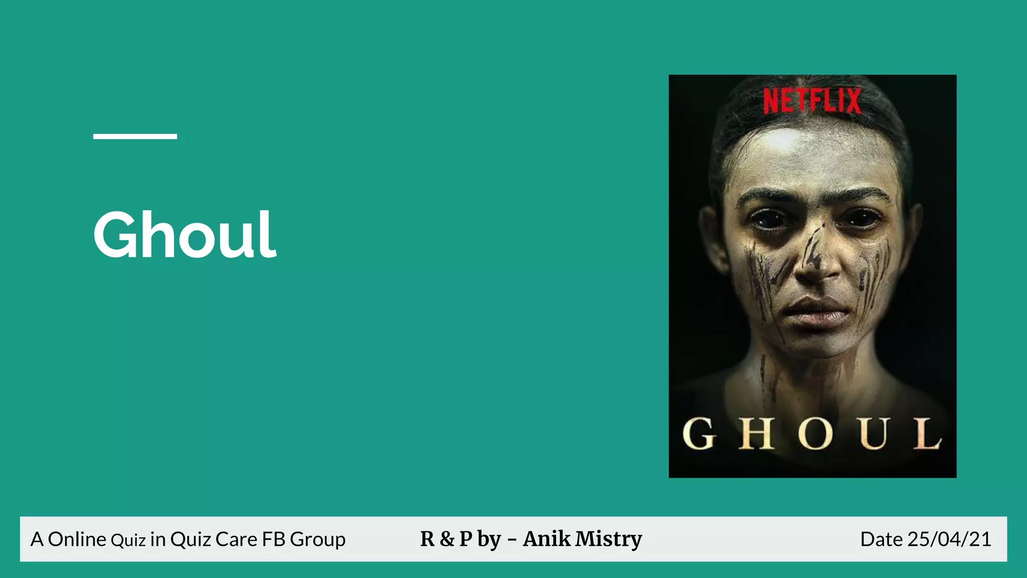 A fandom quiz on indian web series by anik mistry | PDF