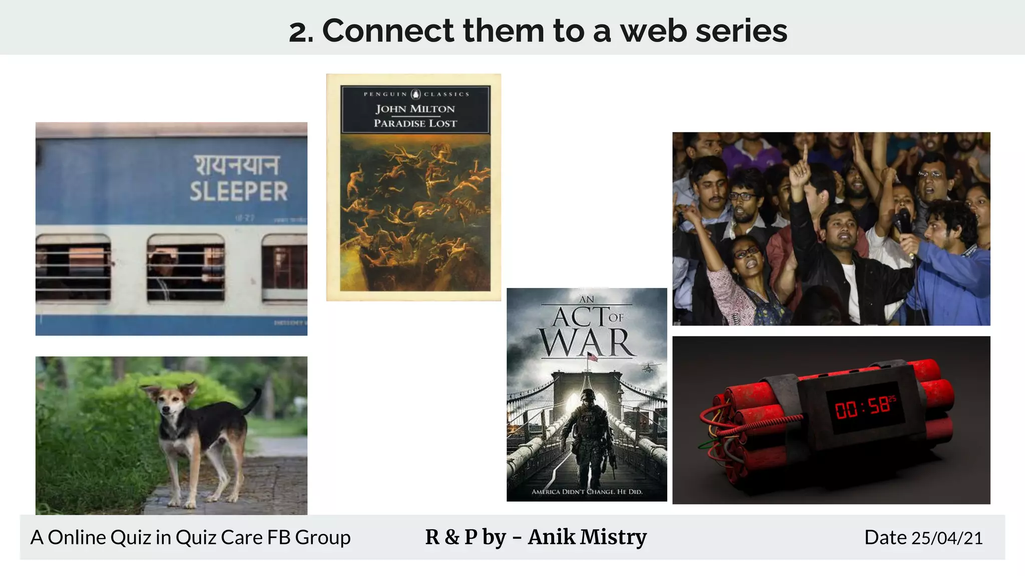 A fandom quiz on indian web series by anik mistry | PDF