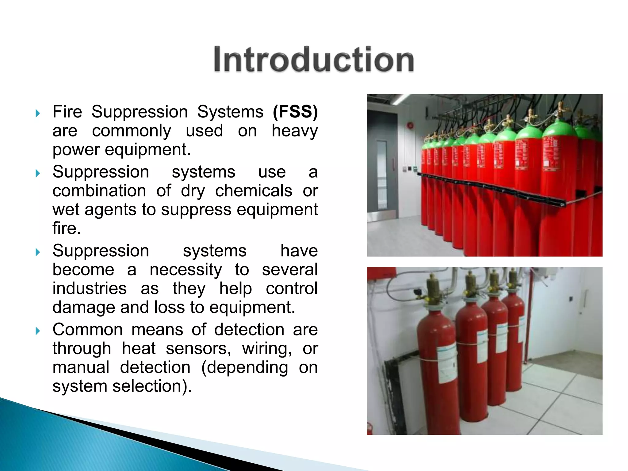 Active and passive fire protection system | PPTX