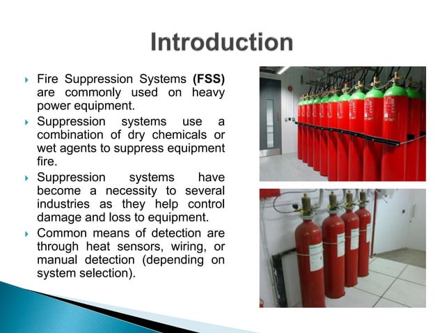 Active and passive fire protection system | PPTX