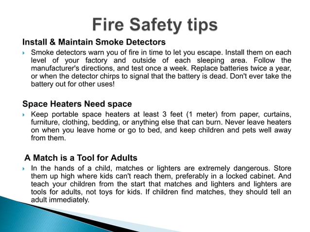 Active and passive fire protection system | PPTX