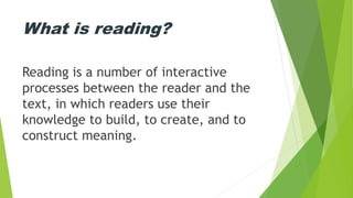 what is reading | PPTX