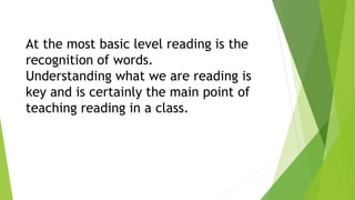 what is reading | PPTX