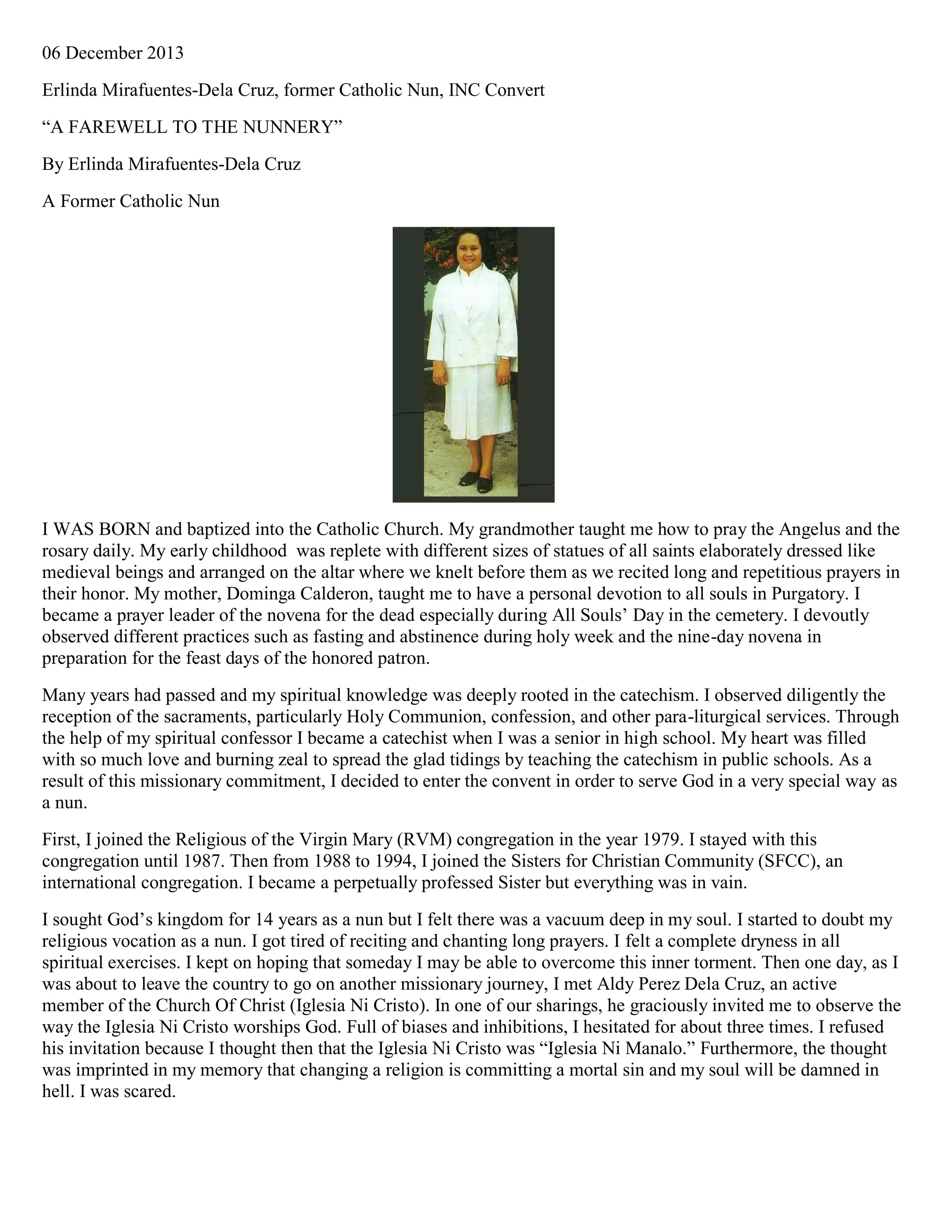 A Farewell To The Nunnery | PDF