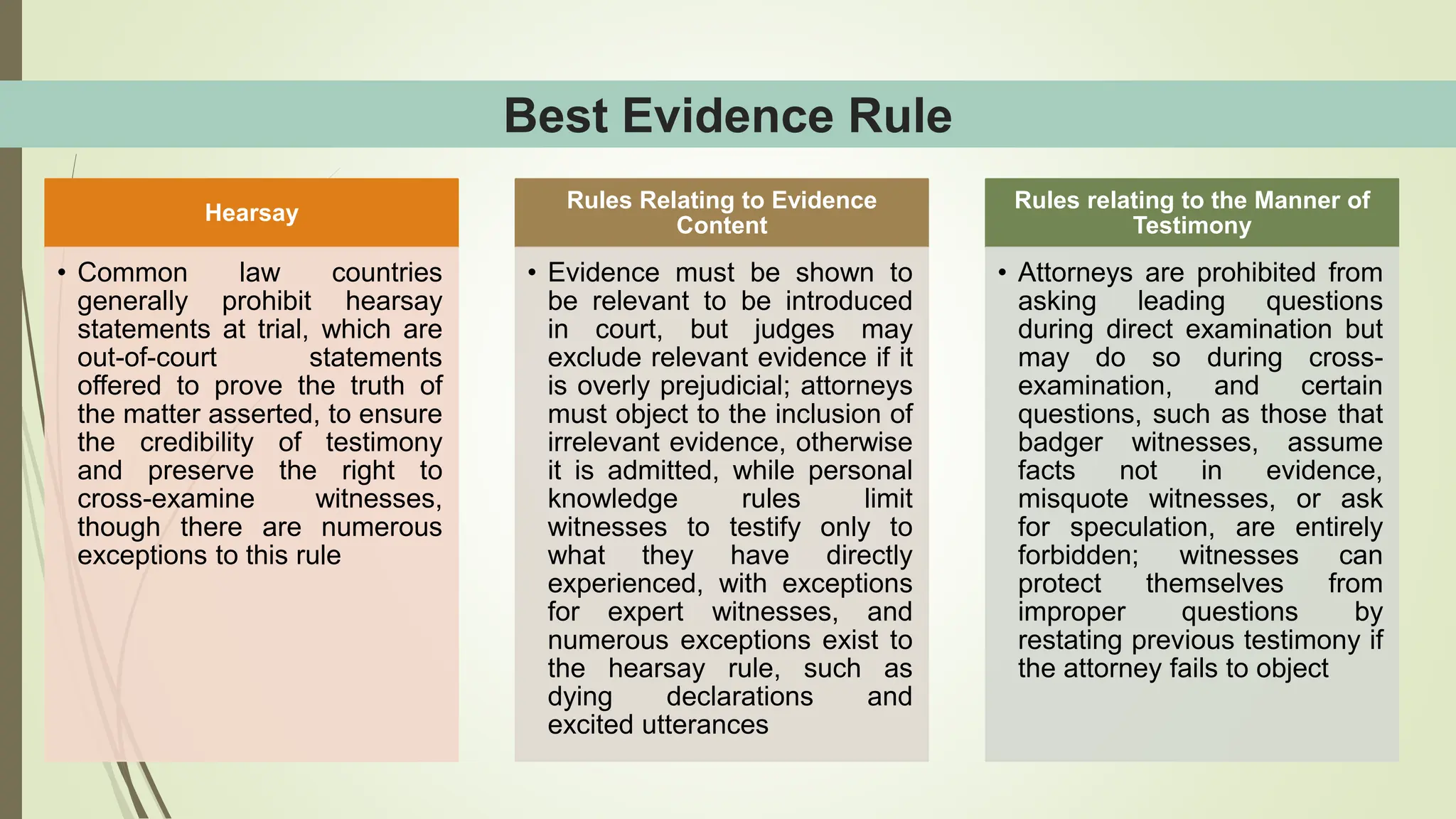 Evidence and Evidence Handling Techniques | PPT