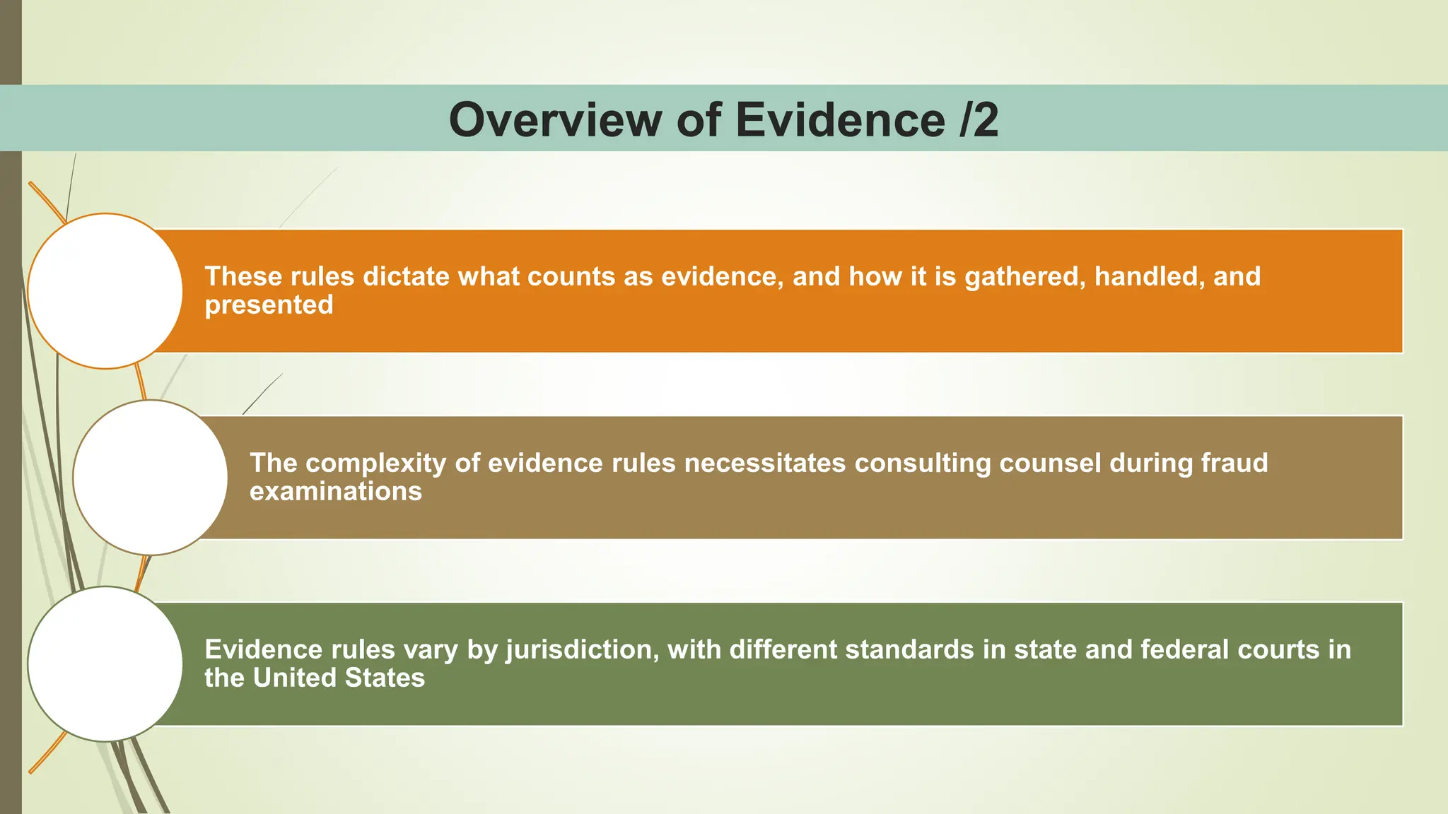 Evidence and Evidence Handling Techniques | PPT