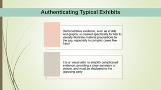 Evidence and Evidence Handling Techniques | PPT