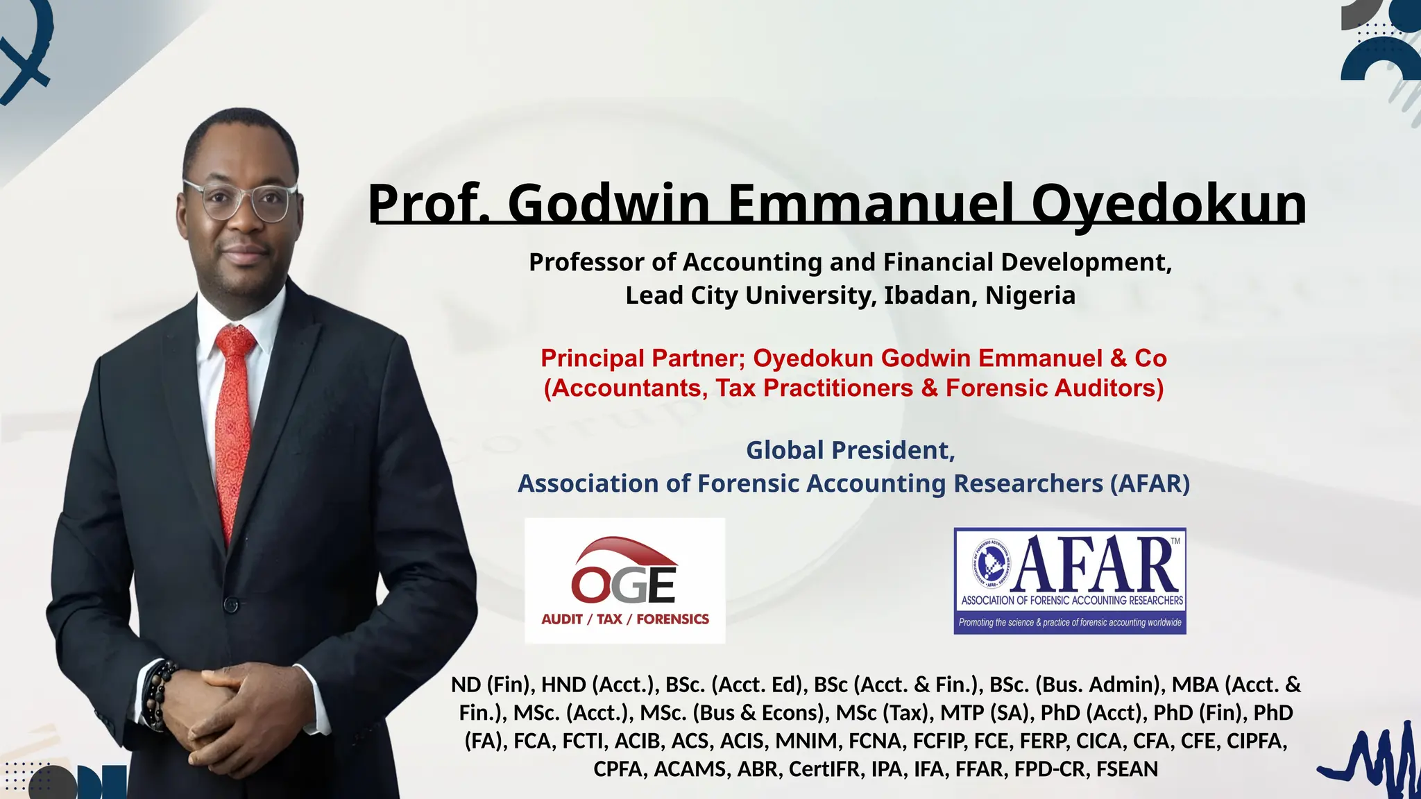 AFAR Forensic Accounting Investigation & Audit Enhancing Internal Controls and Investigation ...